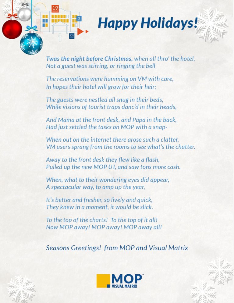 MOP Christmas Poem – Visual Matrix